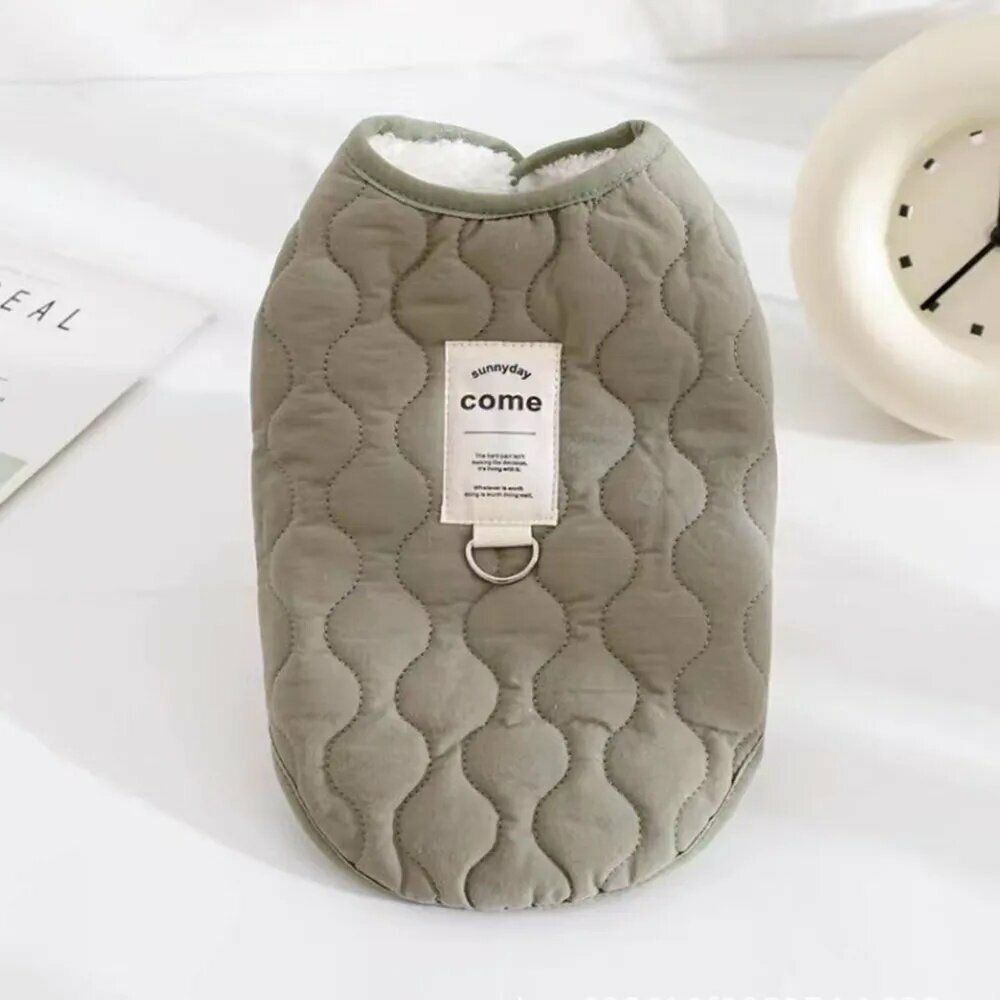 Зимний теплый жилет для собак