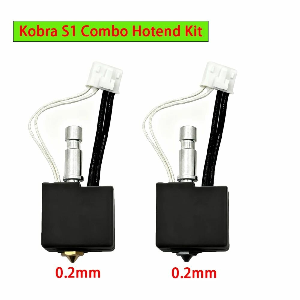 Для Anycubic Kobra S1 Hotend Kobra S1 Combo Hot End Kit для Anycubic Kobra S1, сопло Printkop S1C, аксессуары для 3D-принтера