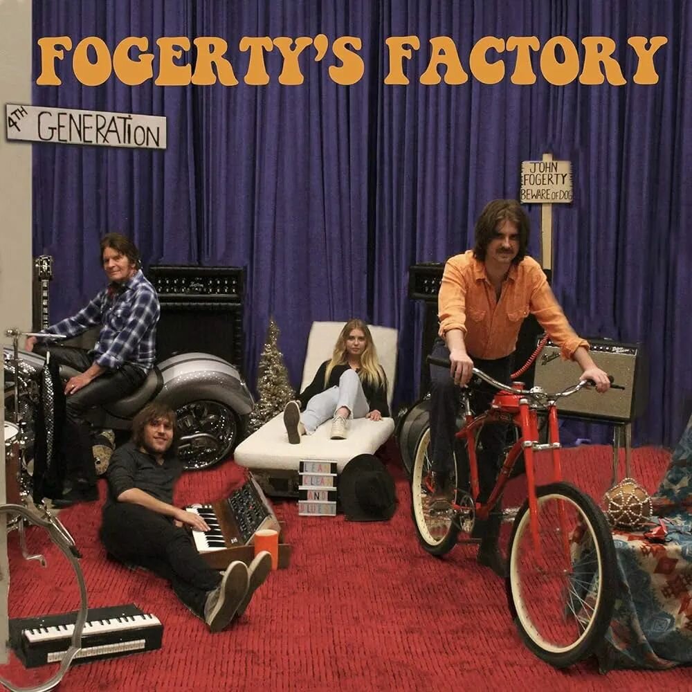JOHN FOGERTY - Fogerty's Factory, (LP, Black Vinyl) Виниловая пластинка