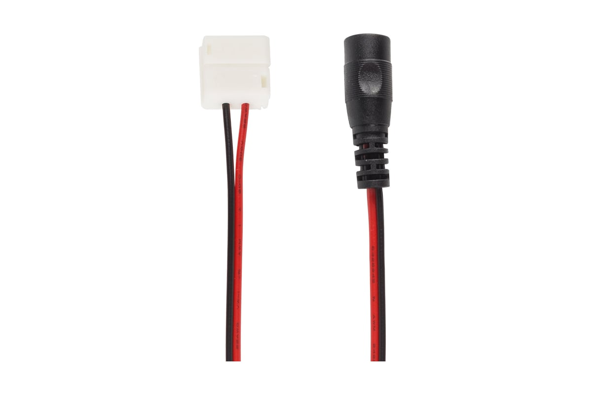 Коннектор питания с джеком для одноцветных светодиодных лент NEON-NIGHT {144-106} 1 шт