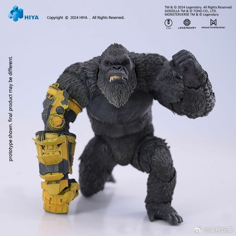 Эксклюзивная коллекционная фигурка КингКонг от HIYA TOYS в масштабе 1/12, 16 см с подвижными соединениями
