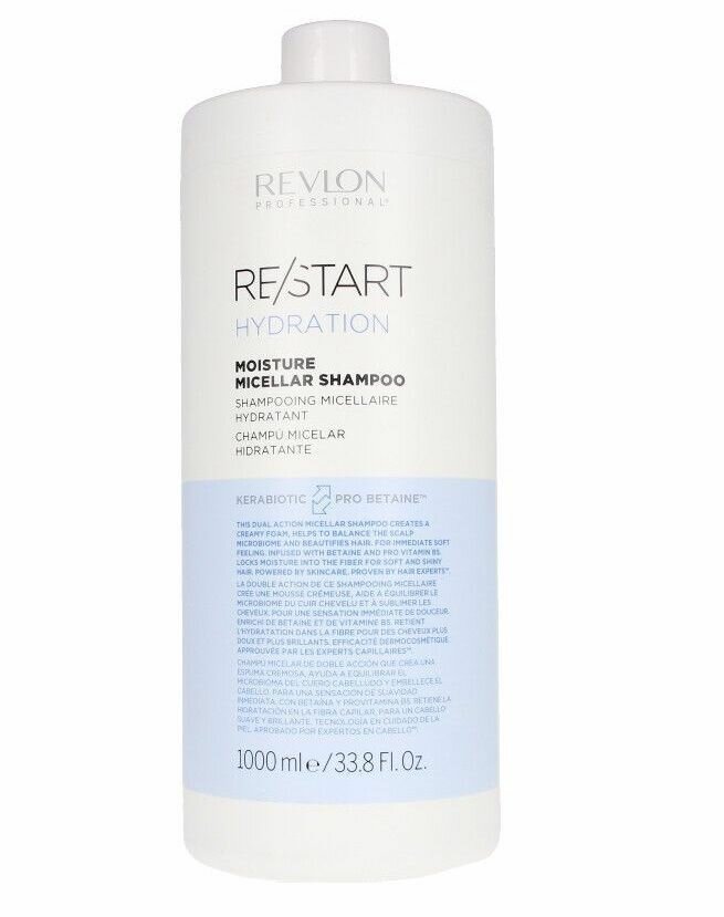 Шампунь для нормальных и сухих волос, RE/START HYDRATION, 1000мл