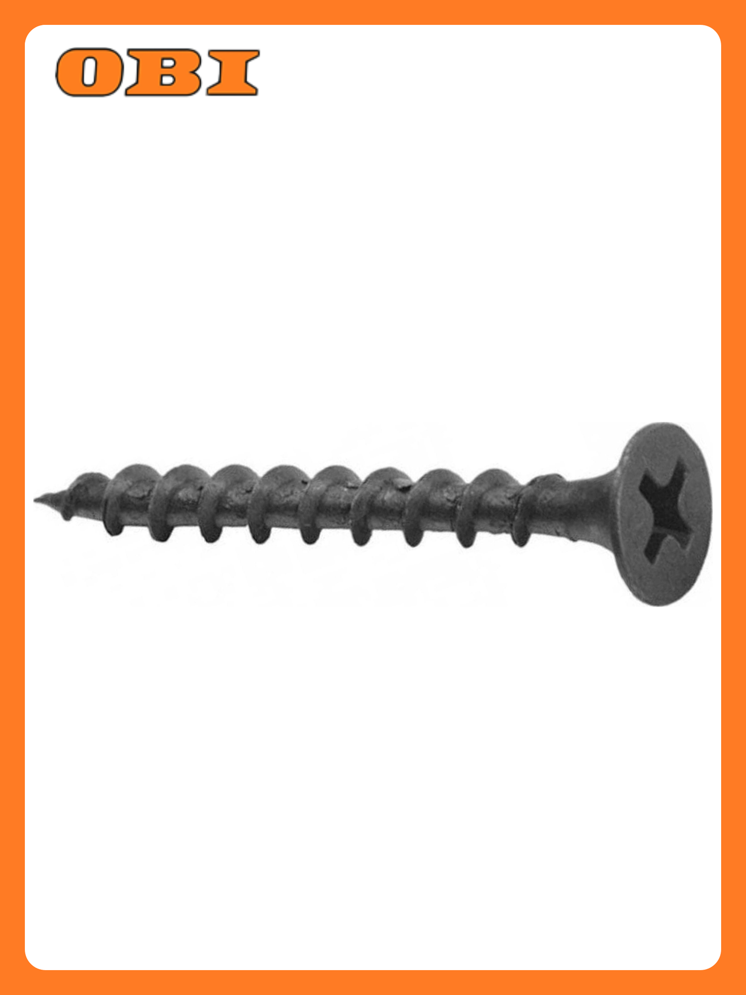 Саморезы Tech-KREP, для гипсокартона и дерева, крестообразные, 3,5x41 мм, черные, 5 кг