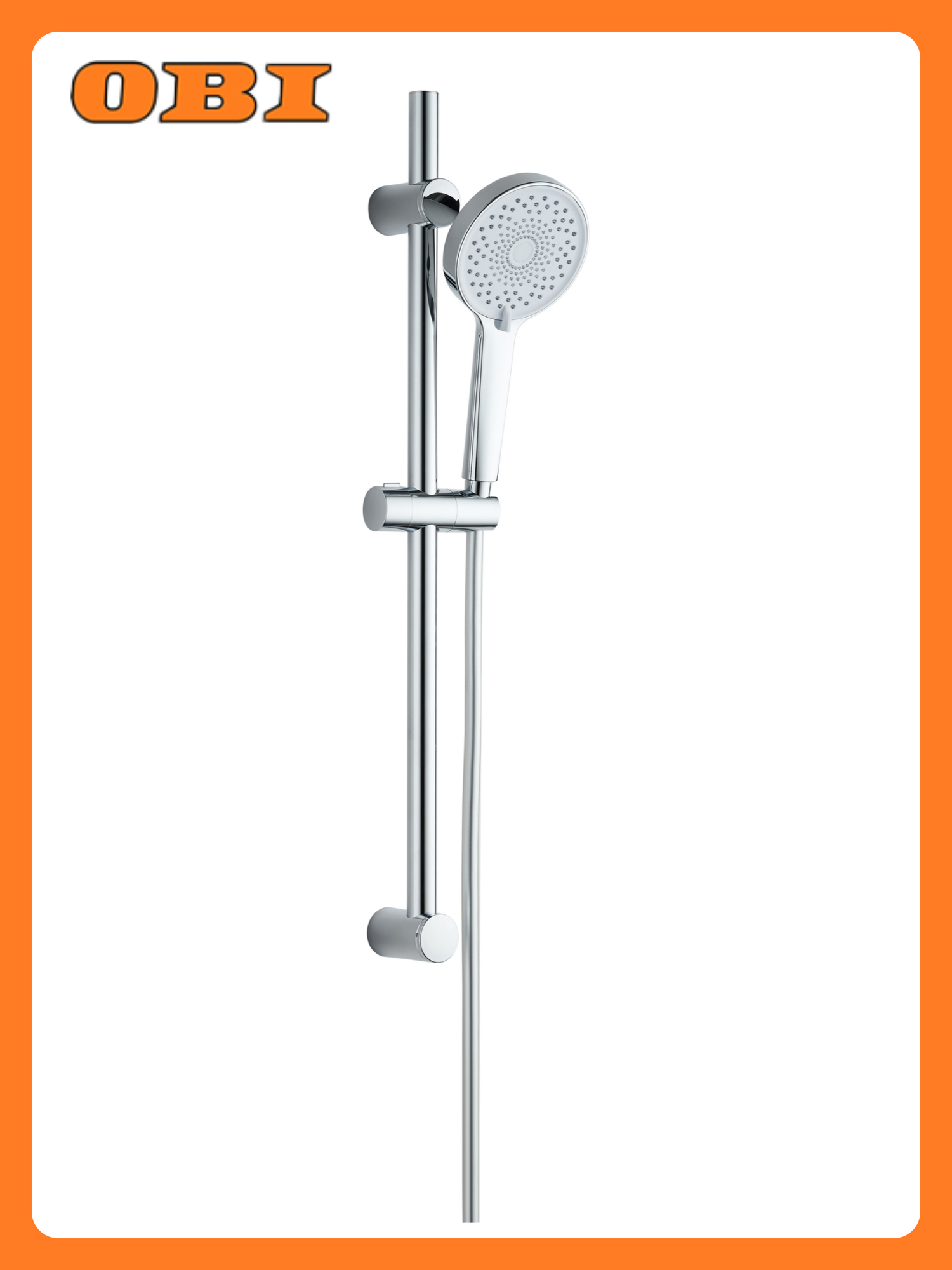 Душевой гарнитур ESKO HS777, серебристый, с массажной струей