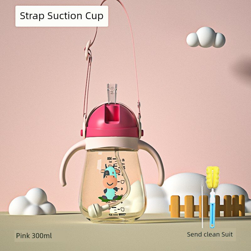 Детская поильник-непроливайка, чашка для воды для детей, обучающая чашка для питья, бутылочка для молока и воды,