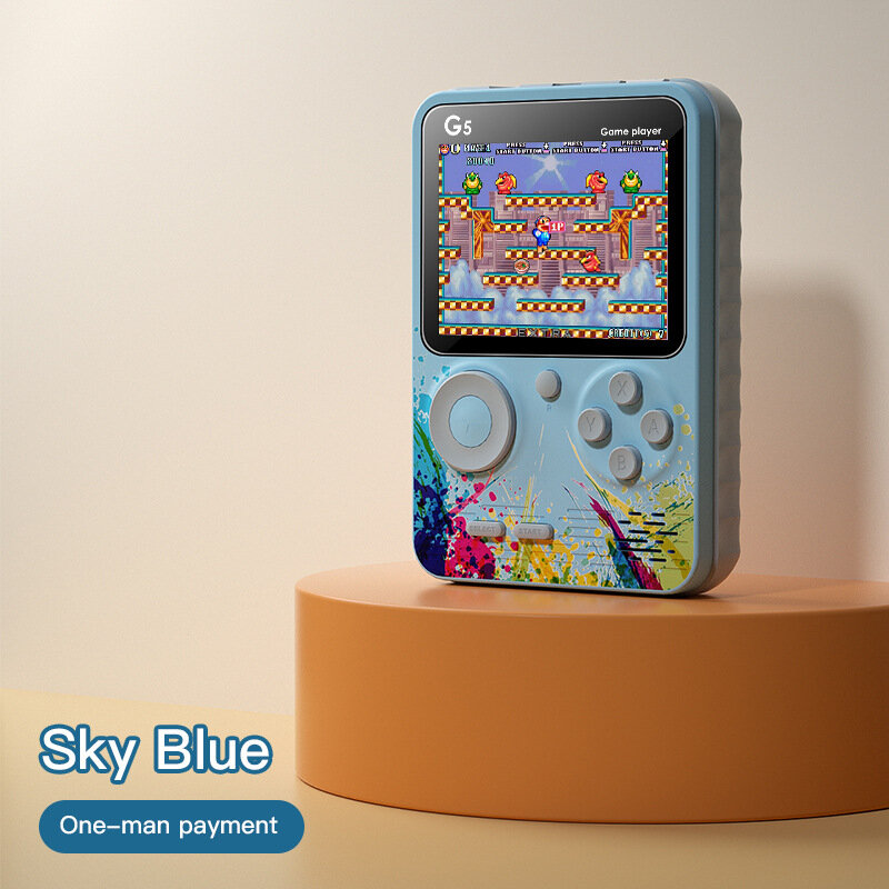 2025 G5 Портативная 500-в-1 Классическая Двойная Ретро Детская Ностальгическая Кросс-Бордерная Двойная Портативная Оптовая