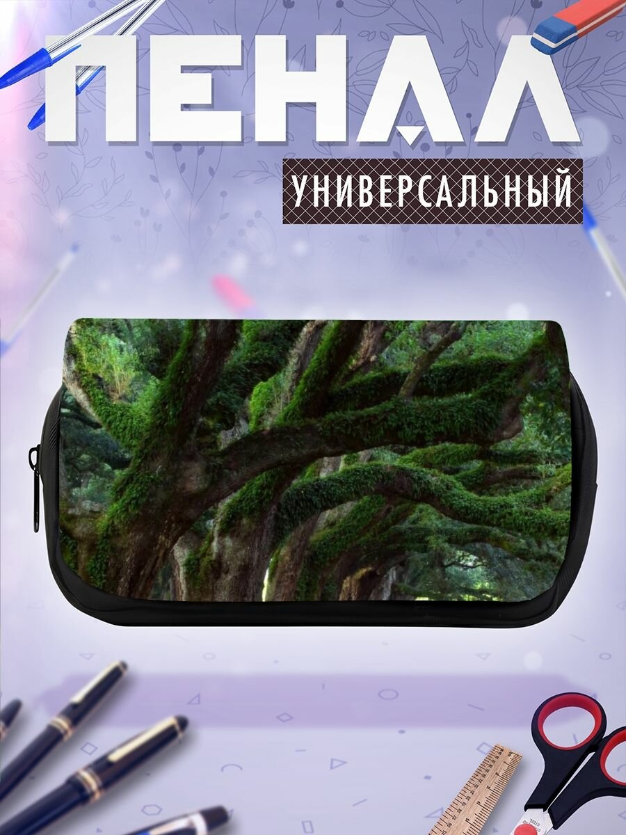 Школьный пенал природа дерево