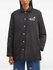 Куртка MOSCHINO JEANS Printed jacket, размер 40, черный