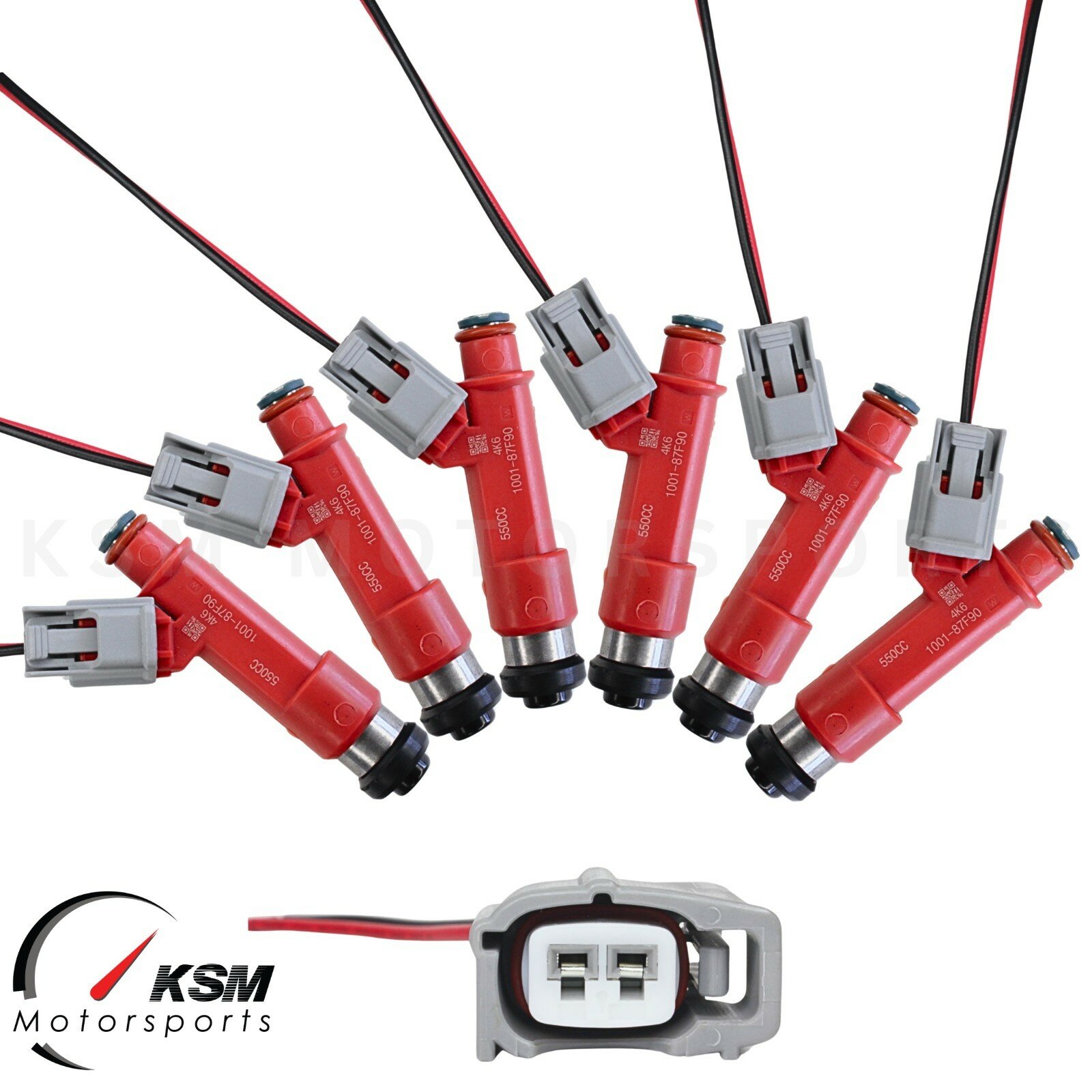 Топливные Форсунки 550cc для Nissan RB20DET RB26DETT R32 R33 R34 GTR E85 подходят DENSO