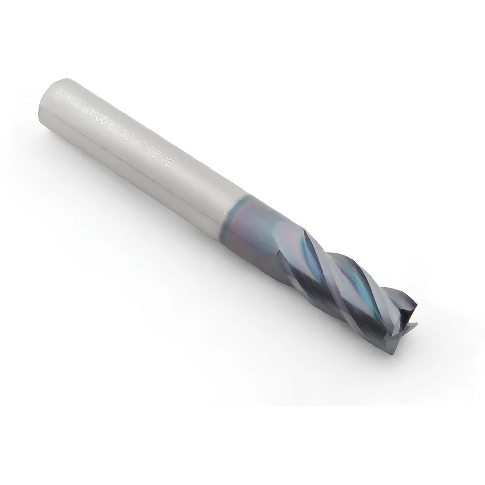 Фреза концевая твердосплавная по металлу CNCINS EM35.10.72.22.00.4F. TiAlN