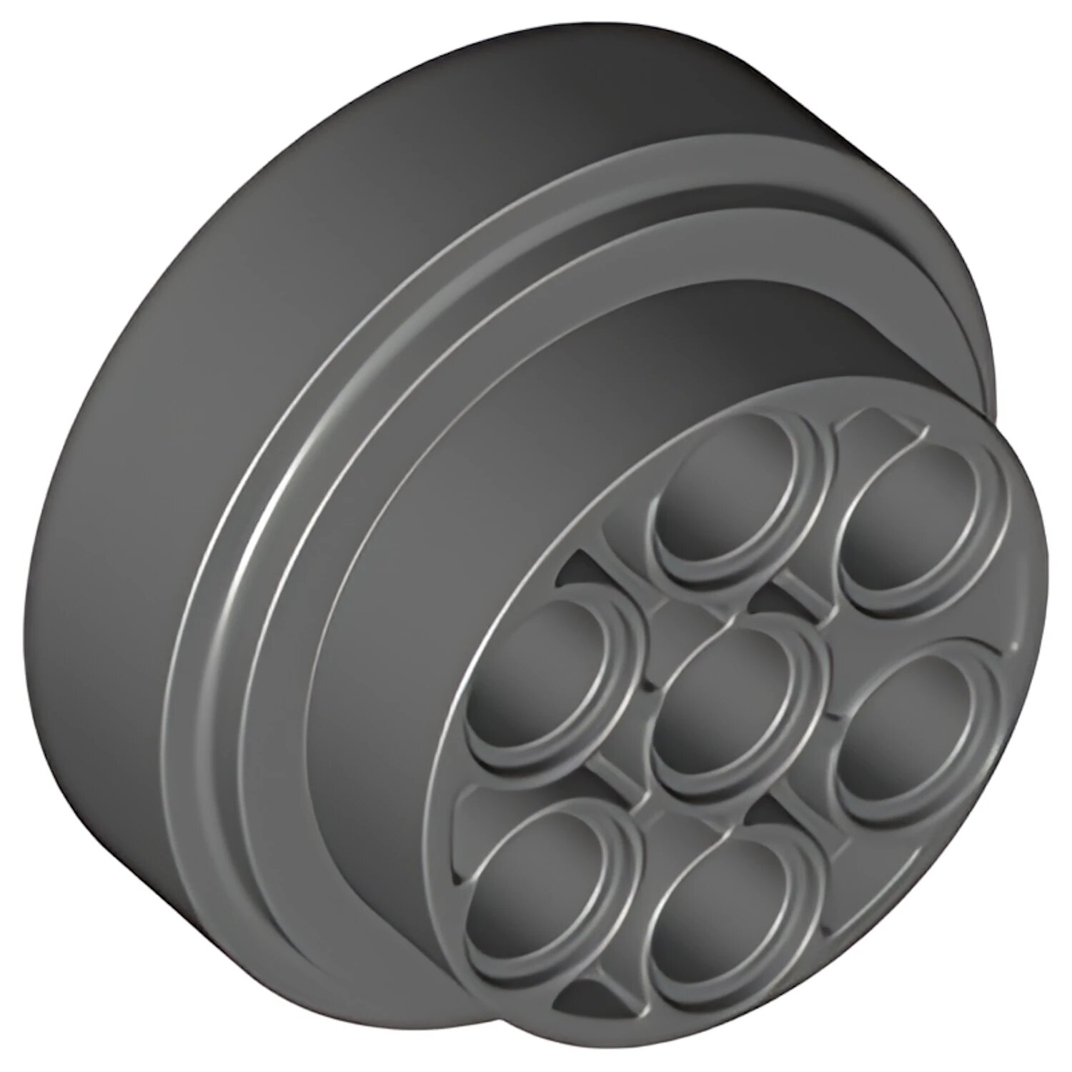 Деталь LEGO Колесный диск Lego Wheel 31mm D. x 15mm Technic 60208 Dark Bluish Gray N