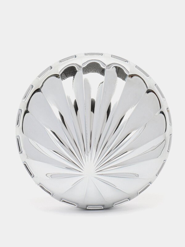 Пемза для пяток, терка для пяток с нано стеклом , вет серебристый