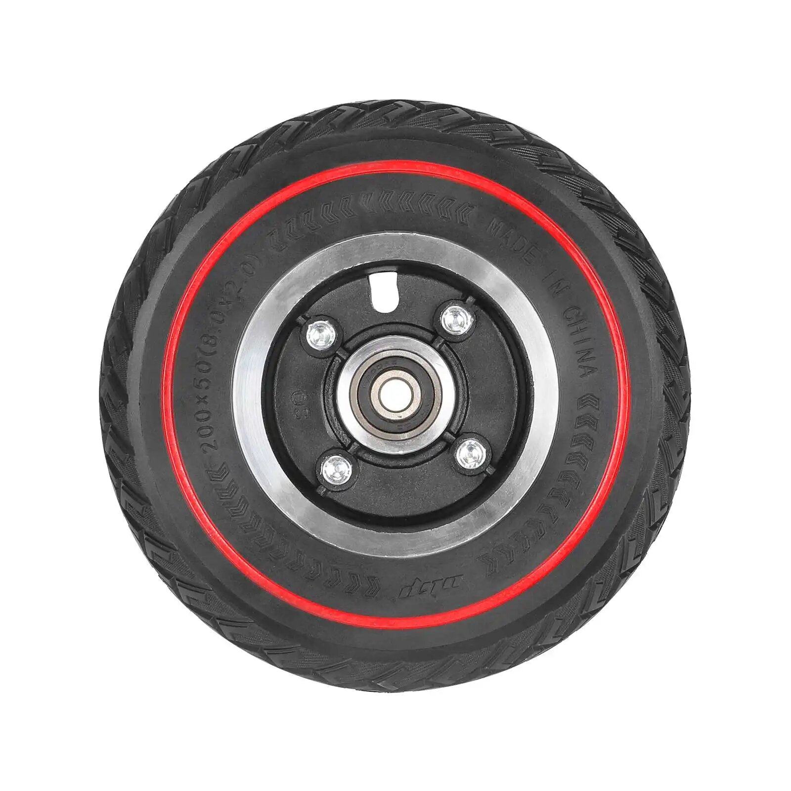 Ulip 200x50 сплошная шина с комплектом ступиц колес для Razor E100 E200 скутера Power Core Dune Buggy/ePunk/Crazy Cart детали для обновления шин