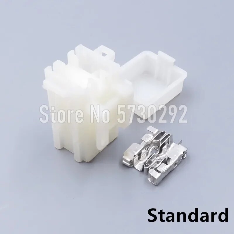 Пластиковый блок предохранителей 2P для стандартных предохранителей