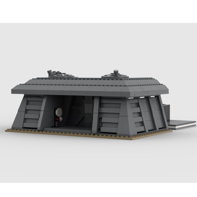 Строительные блоки из мелких частиц MOC-117685 Серия «Звездные войны» Эндорский бункер Возвращение джедая игрушечная модель