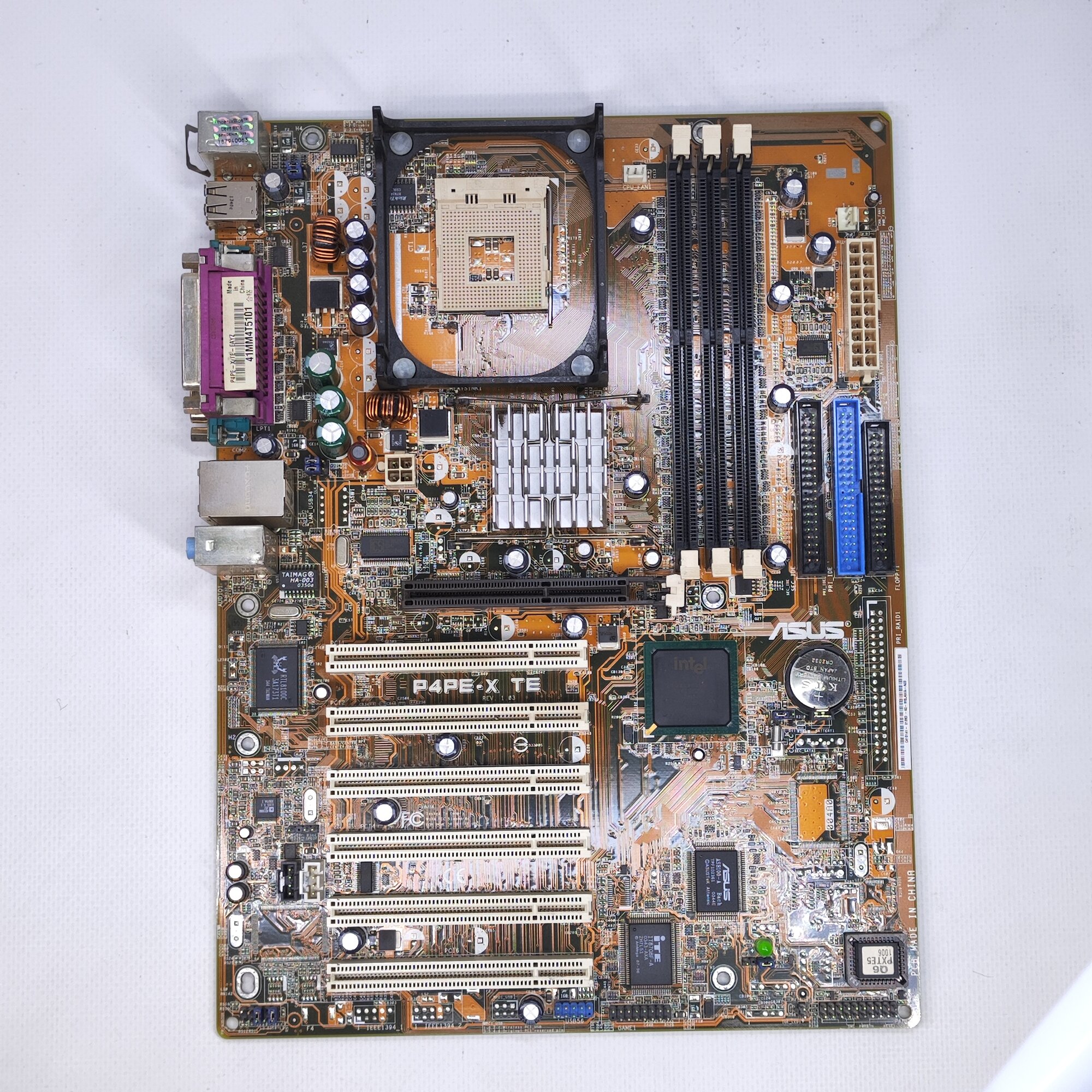 Asus P4PE-X TE / ATX, Socket 478 / материнская плата