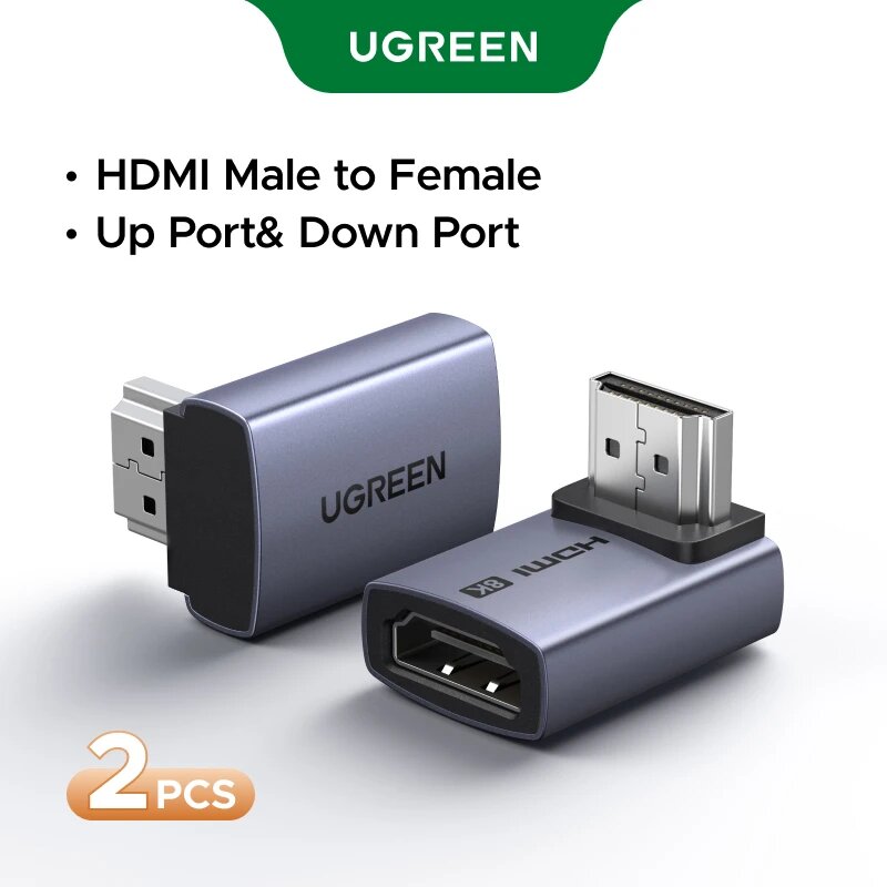 UGREEN Угловой HDMI-адаптер 90 градусов