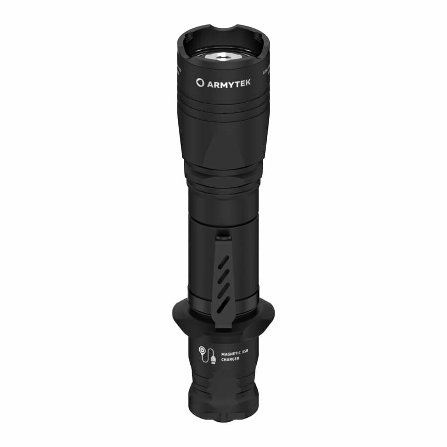 Тактический фонарь Armytek Dobermann Pro Magnet USB XHP35 HI 1400 лм (Теплый свет)