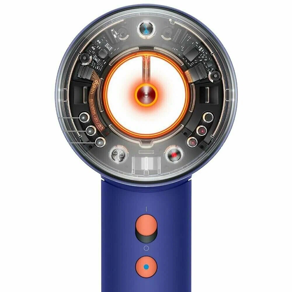 Фен для волос, Dyson HD16, Vinca Blue/Topaz, Diffuse, (case) (EU)