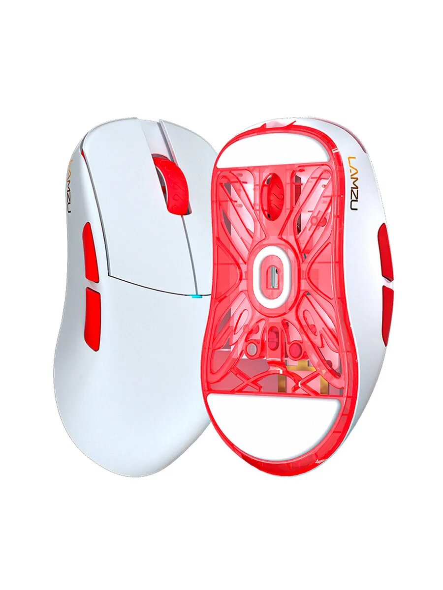 Lamzu Atlantis Mini Champion Edition, красный, мышь игровая