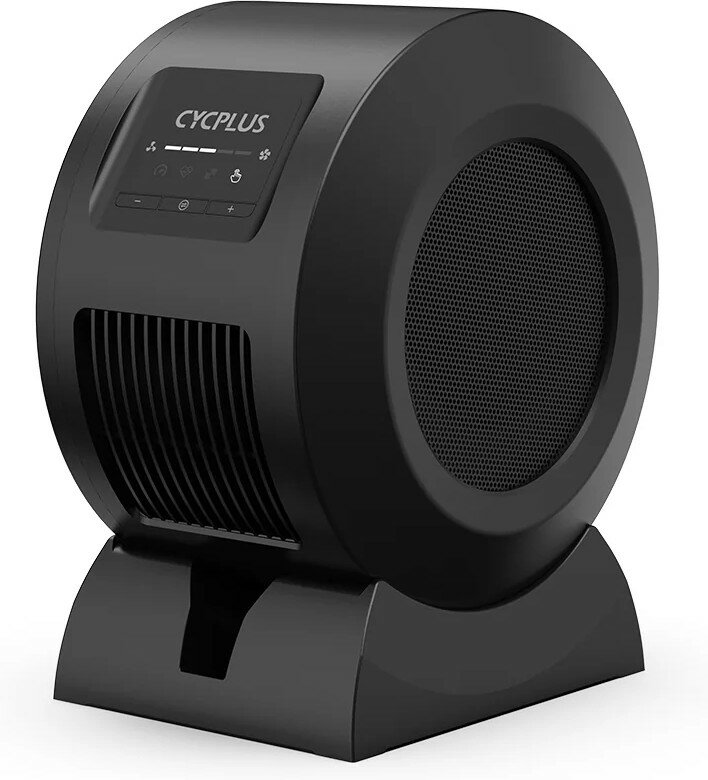 Умный вентилятор Cycplus F1c для велотренажера и велостанка, цвет черный, CYC_F1c