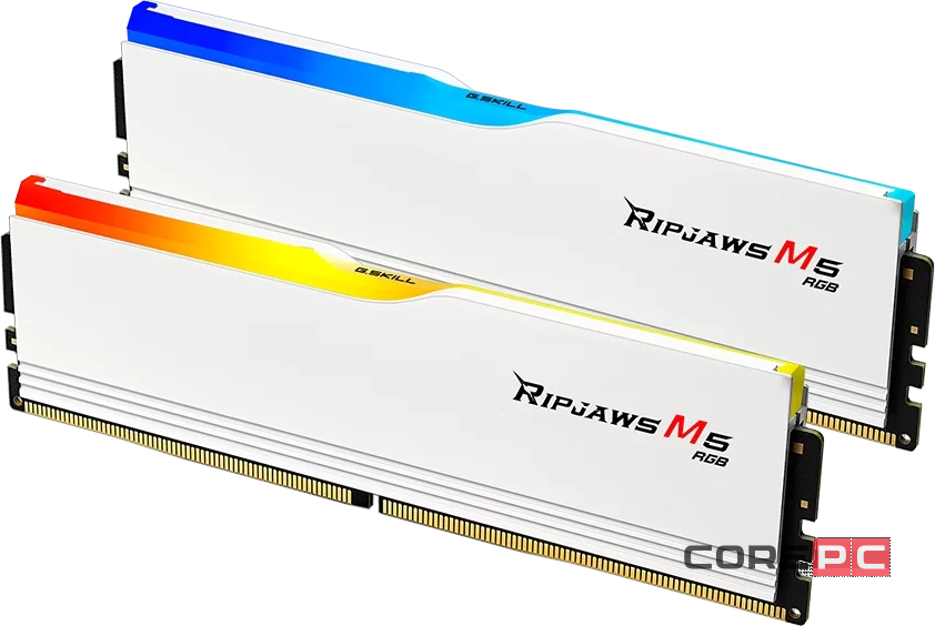 Оперативная память 32 Gb 6000 MHz G.Skill RIPJAWS M5 RGB White (F5-6000J3636F16GX2-RM5RW)