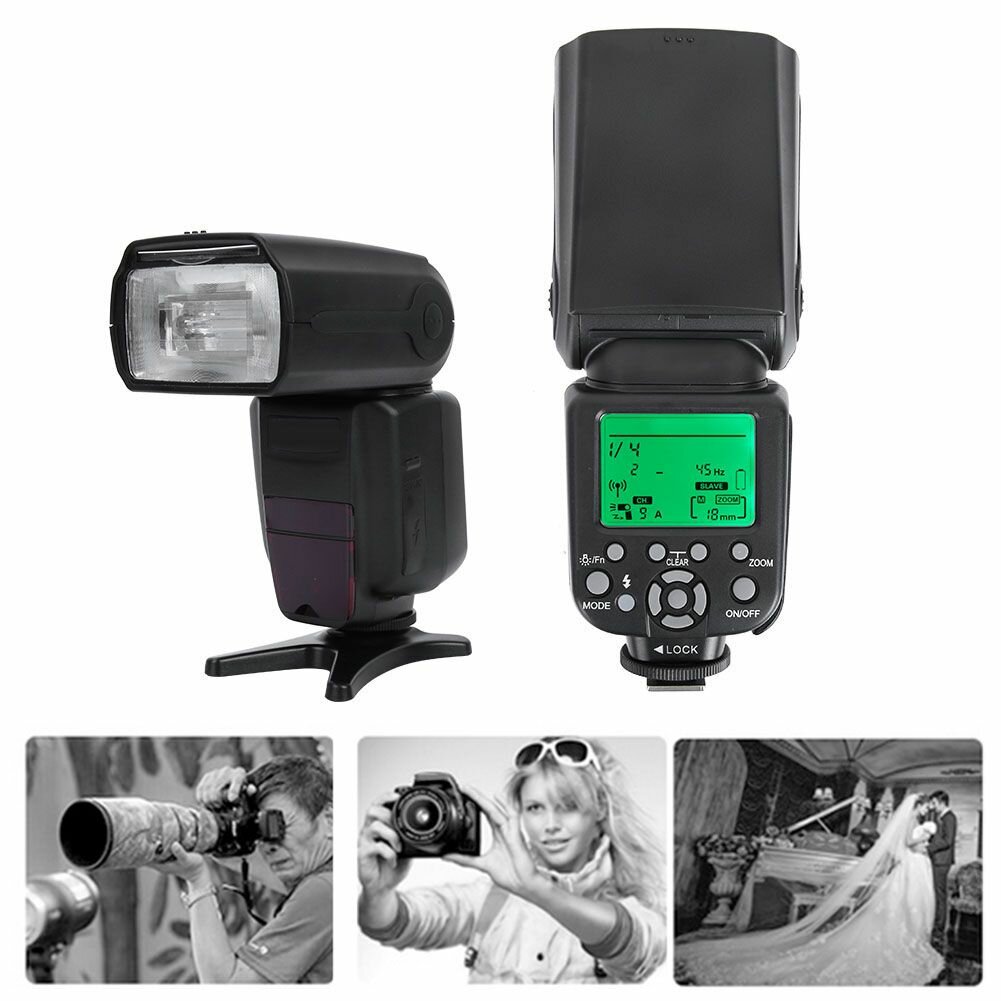 TRIOPO TR-982III/C 24G TTL 1/8000 Беспроводная ведущая ведомая вспышка Speedlite для зеркальной камеры Canon
