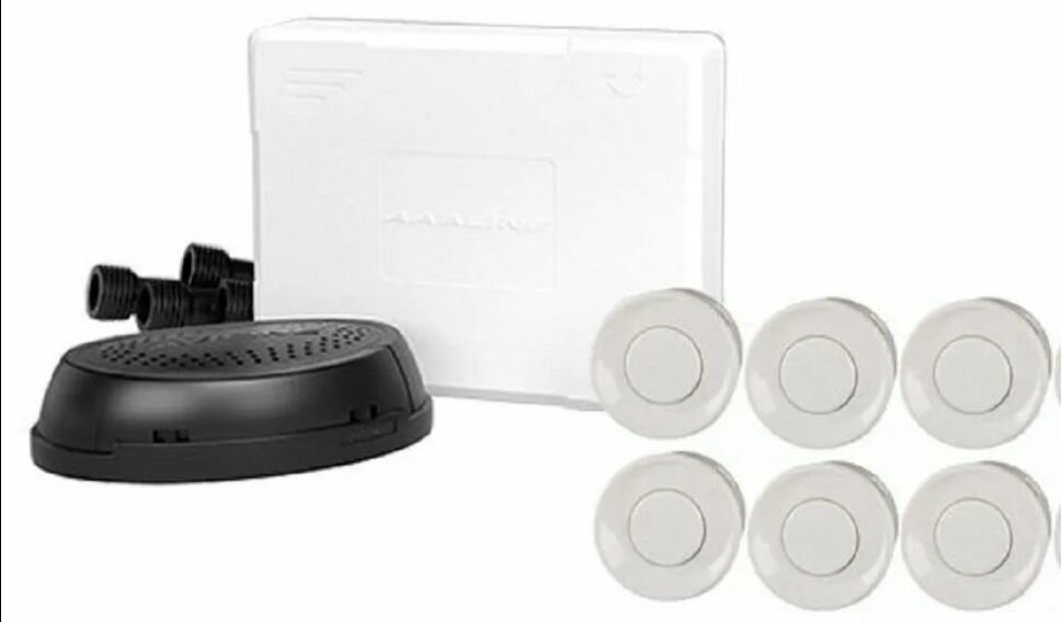 AAALINE RNG-16 TRUCK White Парктроник с классическими датчиками (6шт) , провод 7.6м