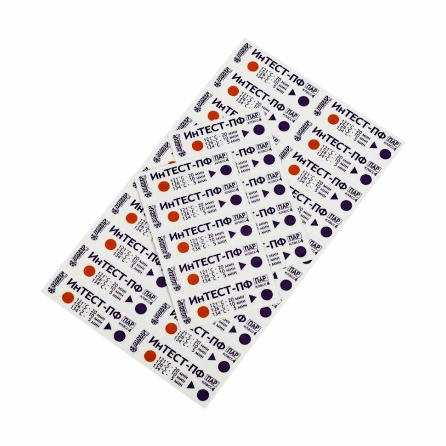 Индикатор стерилизации винар интест-пф, комплект 500 шт, без журнала