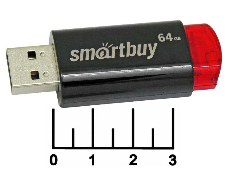 Flash USB 2.0 64Gb Smartbuy Click