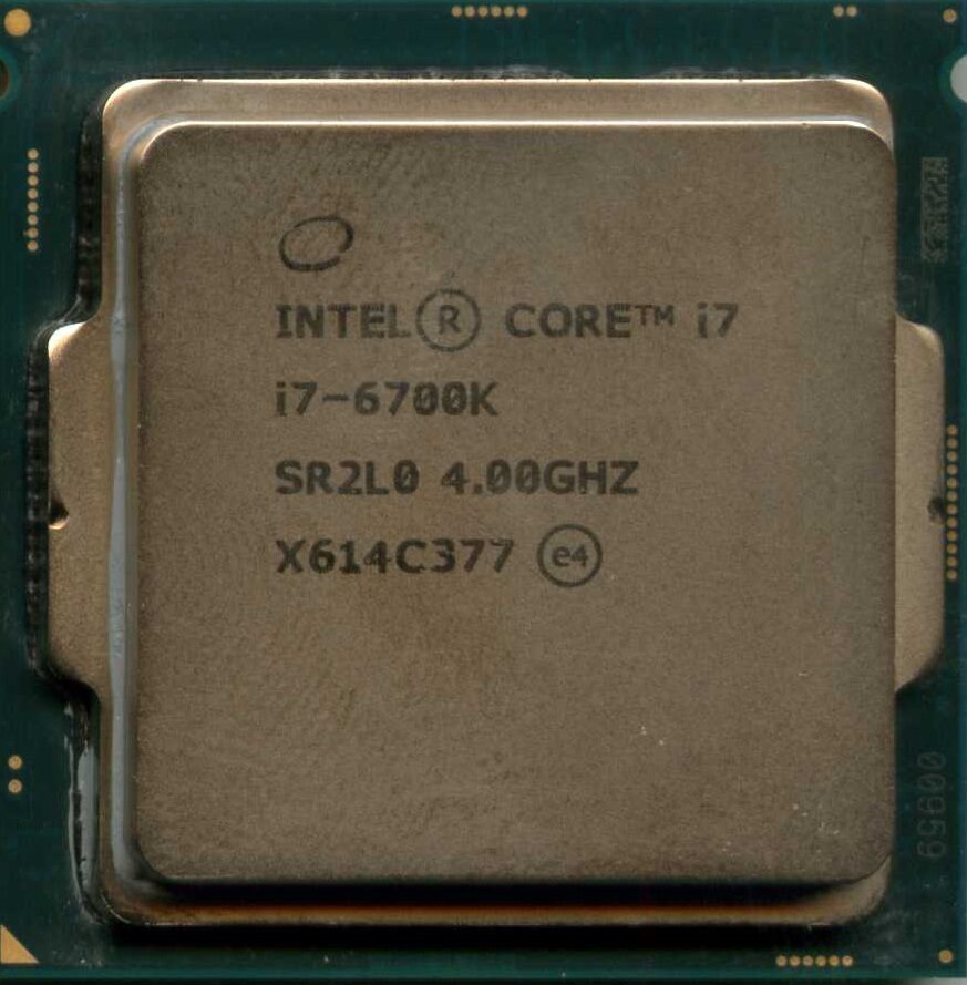Процессор Intel Core i7-6700K 4,0GHz, 4,2, Ghz, Socket 1151/8Mb/4x Core/HD530, SR2L0