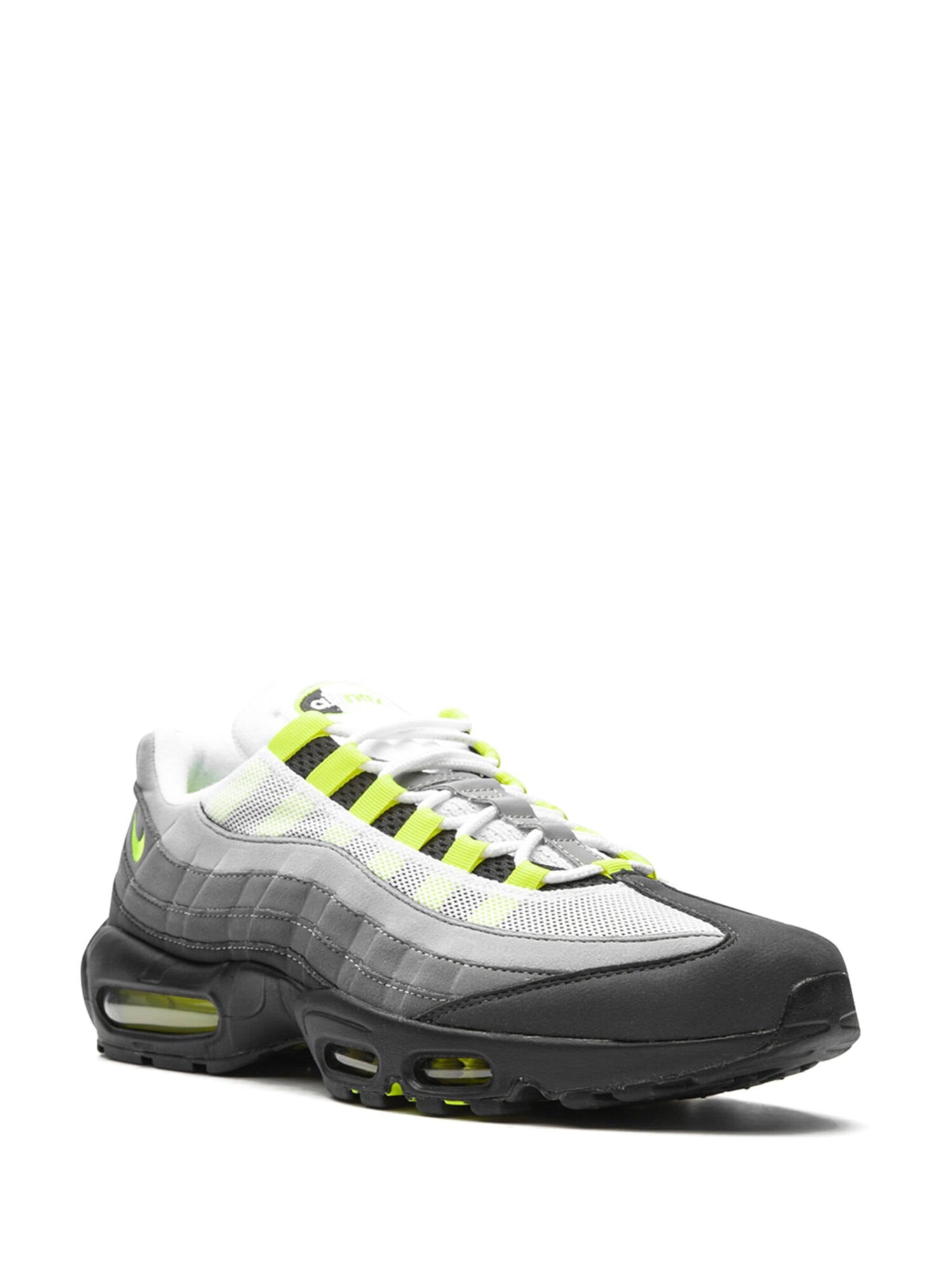 Кроссовки NIKE Air Max 95, размер 12 US, black/black — фото 1
