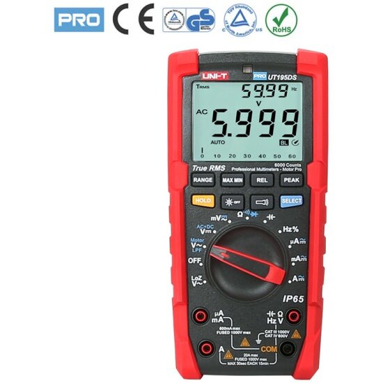 Профессиональный мультиметр Uni-t UT195E