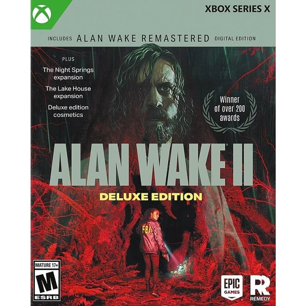 Игра Alan Wake 2 Deluxe Edition (Xbox Series X, русская версия) Remedy Entertainment Blu-ray диск 18+