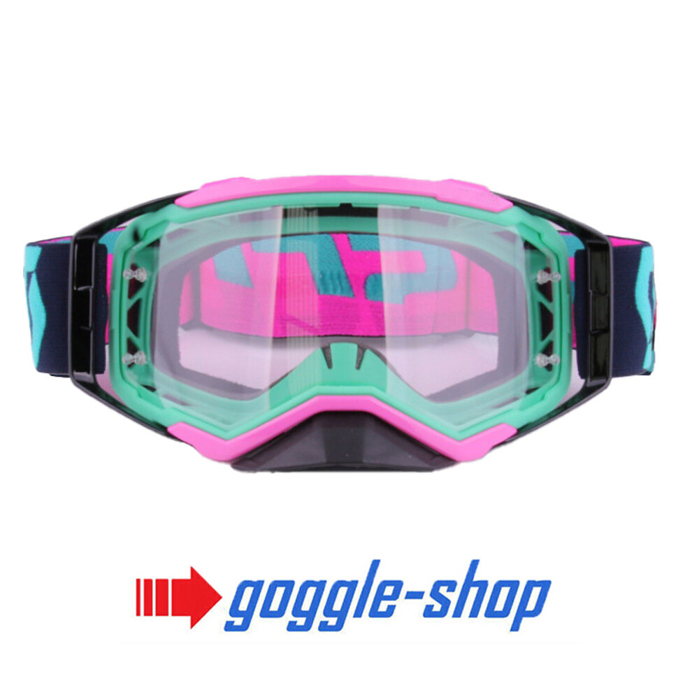 Мотоциклетные очки Scott C1, прозрачные, для верховой езды