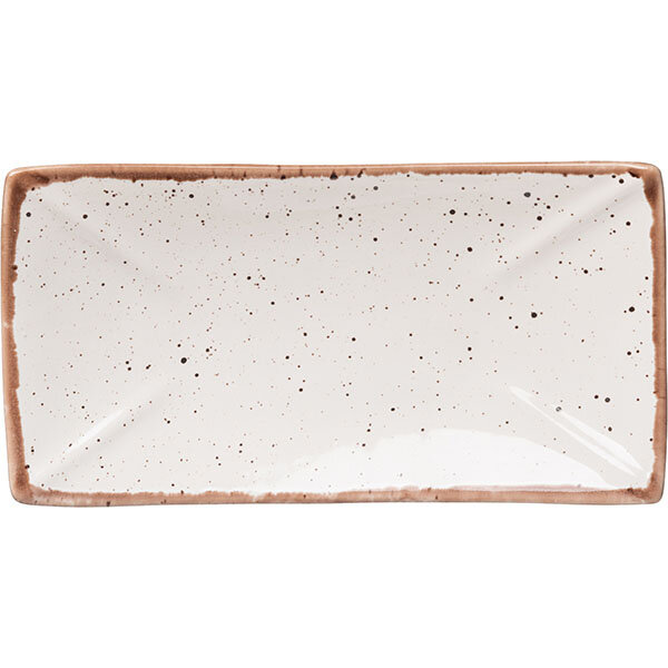 Блюдо для суши Пунто Бьянко фарфор , L=27, B=14см