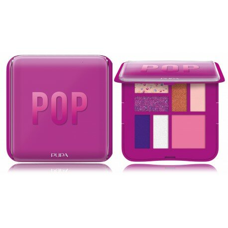 Палетки Pupa Make Up Make-up S 3D Effects Palette, Палетка для макияжа лица, POP