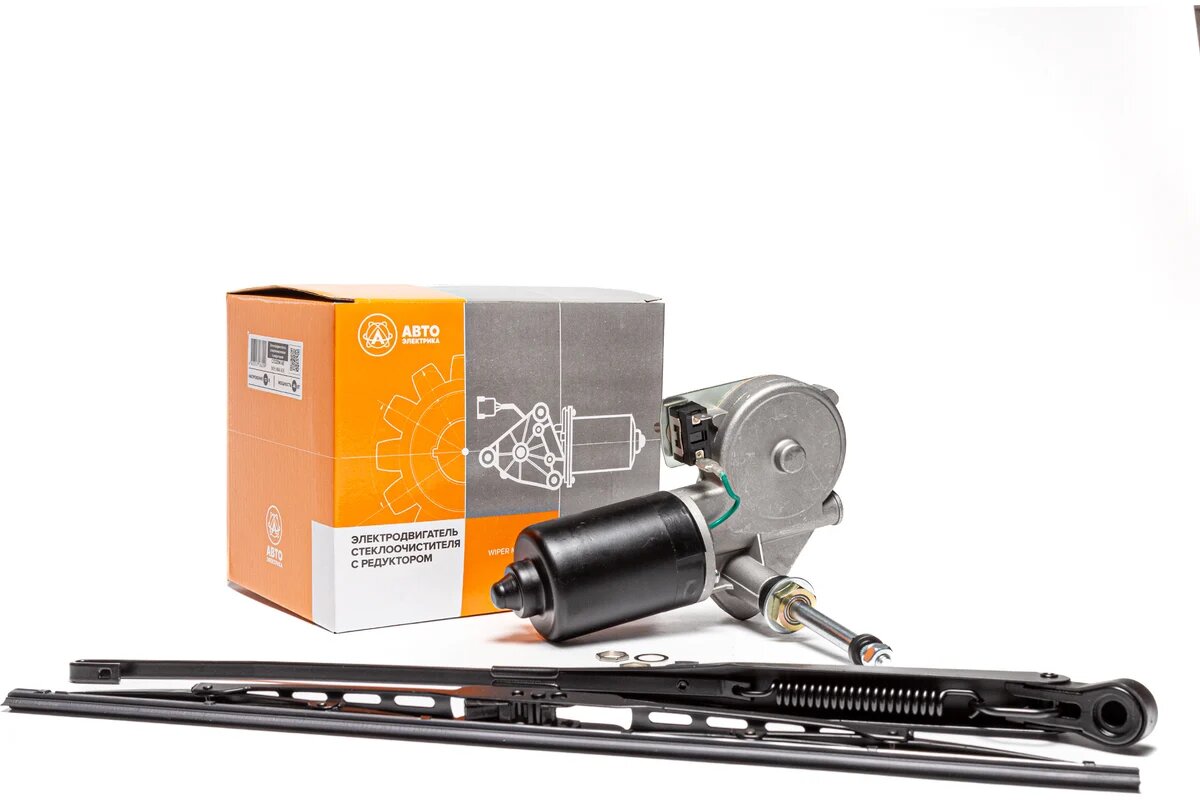 Автоэлектрика Стеклоочиститель МТЗ 12В в сборе с рычагом и щеткой, аналог 76.5205 СЛ230М СБ 12.699