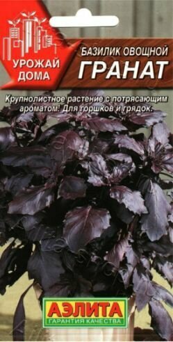 Базилик Гранат ( 3 упаковки ), семена