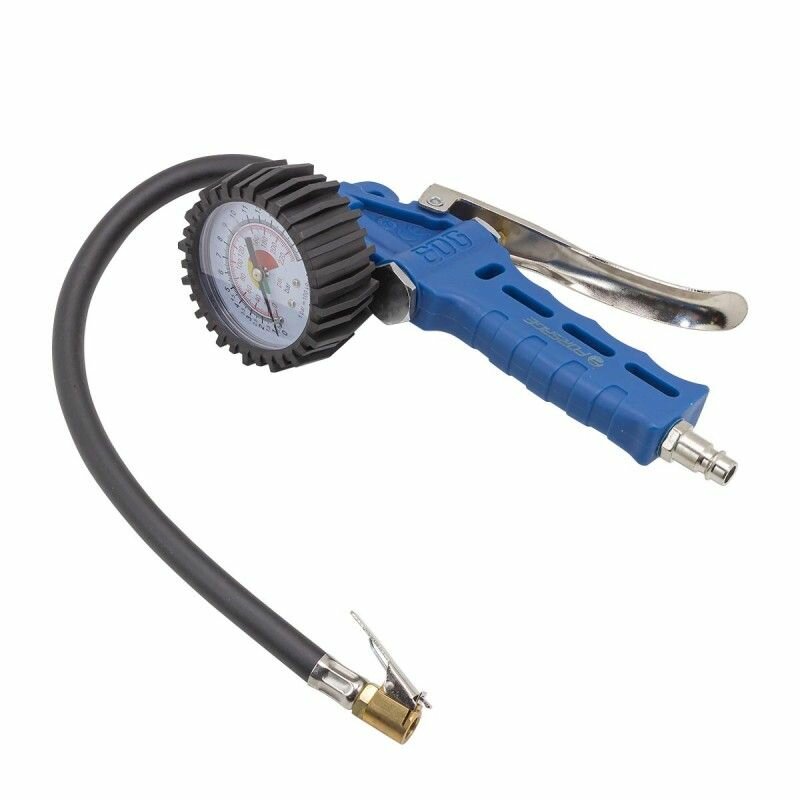 Пистолет для подкачки шин с манометром и шлангом Forsage