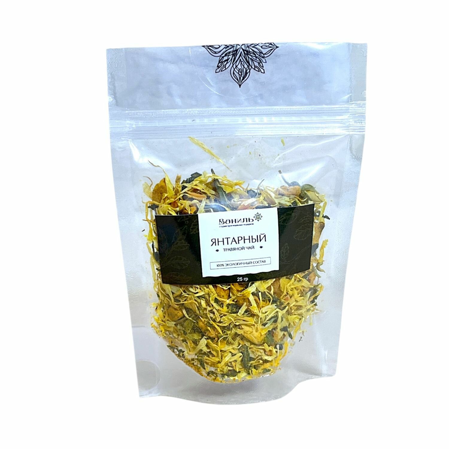 Чай травяной Ваниль «Янтарный», 25 г