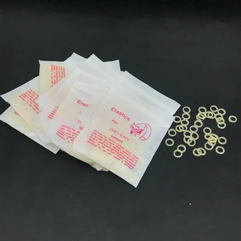 Ортодонтические резинки Xceldent 3.5/5/6.5 унций 6.5Oz Fox-10pack