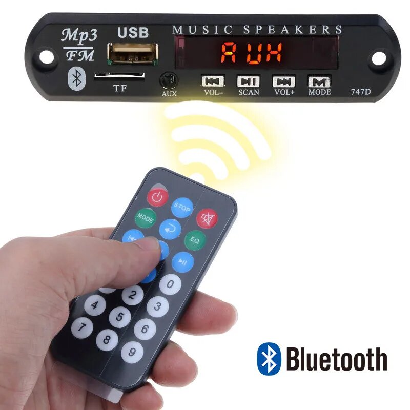 Kebidu автомобильный MP3 плеер Bluetooth