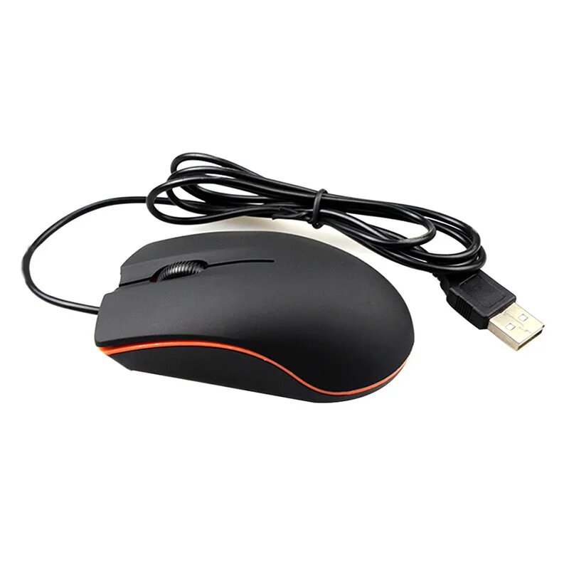 Jninsens Mini M20 проводная оптическая мышь черный