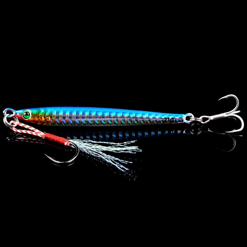 Металлическая джиг блесна SLOWER 7G-40G 14G, E2-2 Hooks