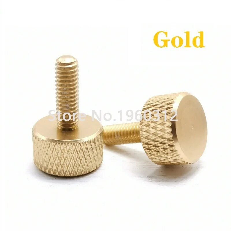 Цветные алюминиевые винты M3 M4 * 6/8/10/12/16 M4 x 8, gold