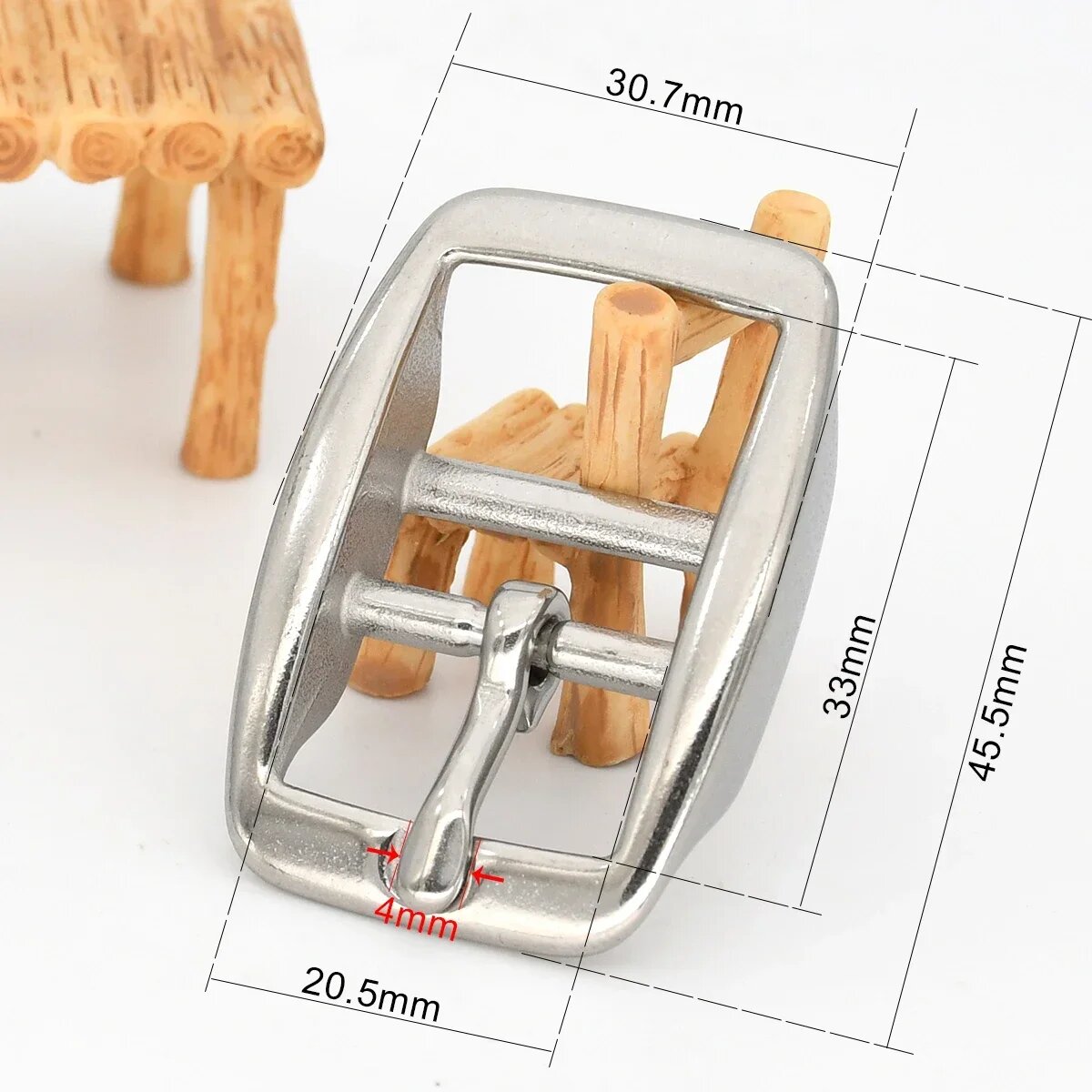 Пряжка для ремня из нержавеющей стали 20mm