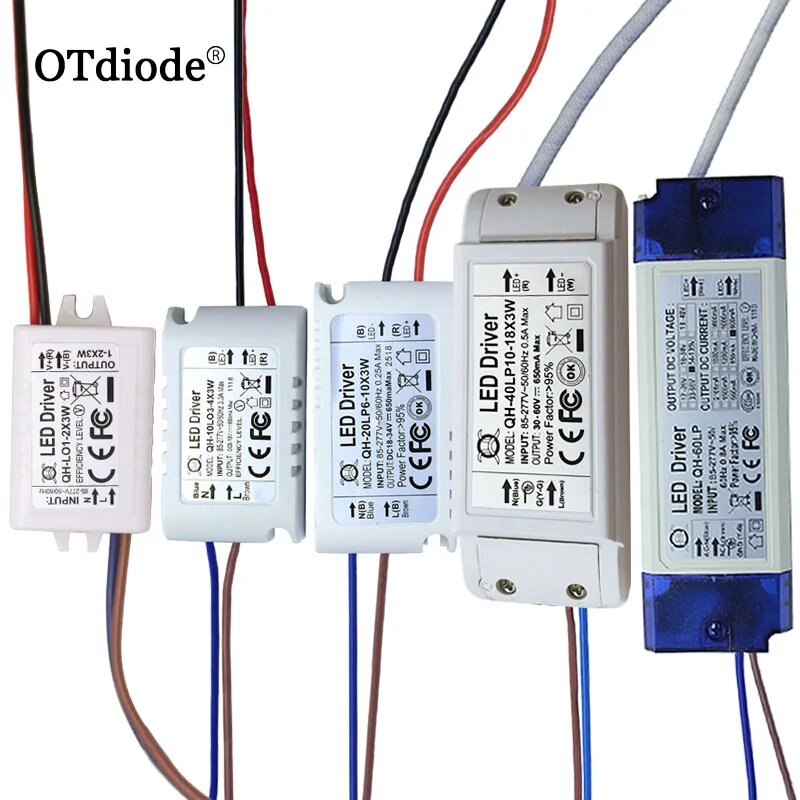 Трансформатор освещения OTdiode 1-2x3w DC2-7V