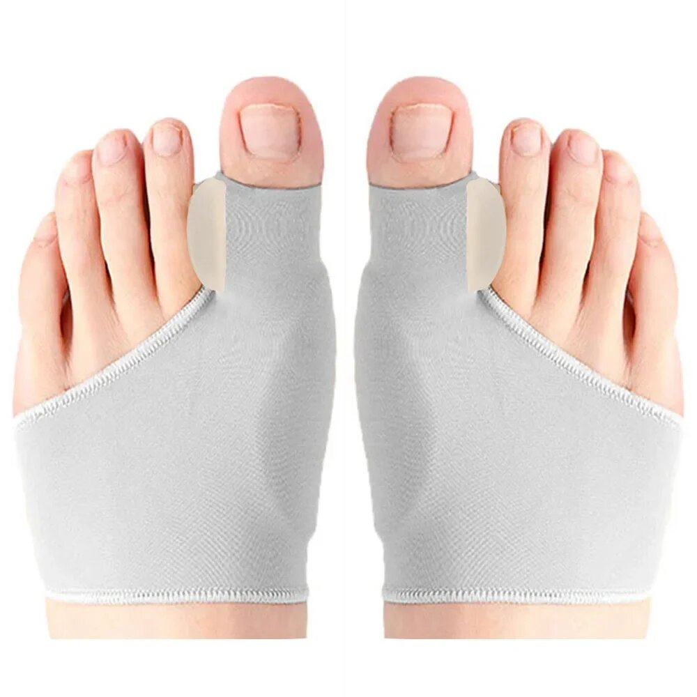 Корректор вальгусной деформации больших пальцев ног 2 шт. 1Pair-A-Grey