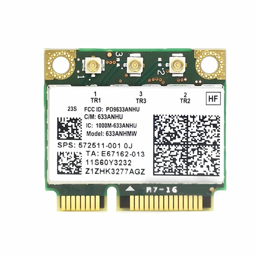Двухдиапазонная 900 Мбит/с 6300AGN Mini PCI-E Беспроводная сетевая карта Wi-Fi для Lenovo Y460 Y560 Y470 Y570 X201 X220 X230